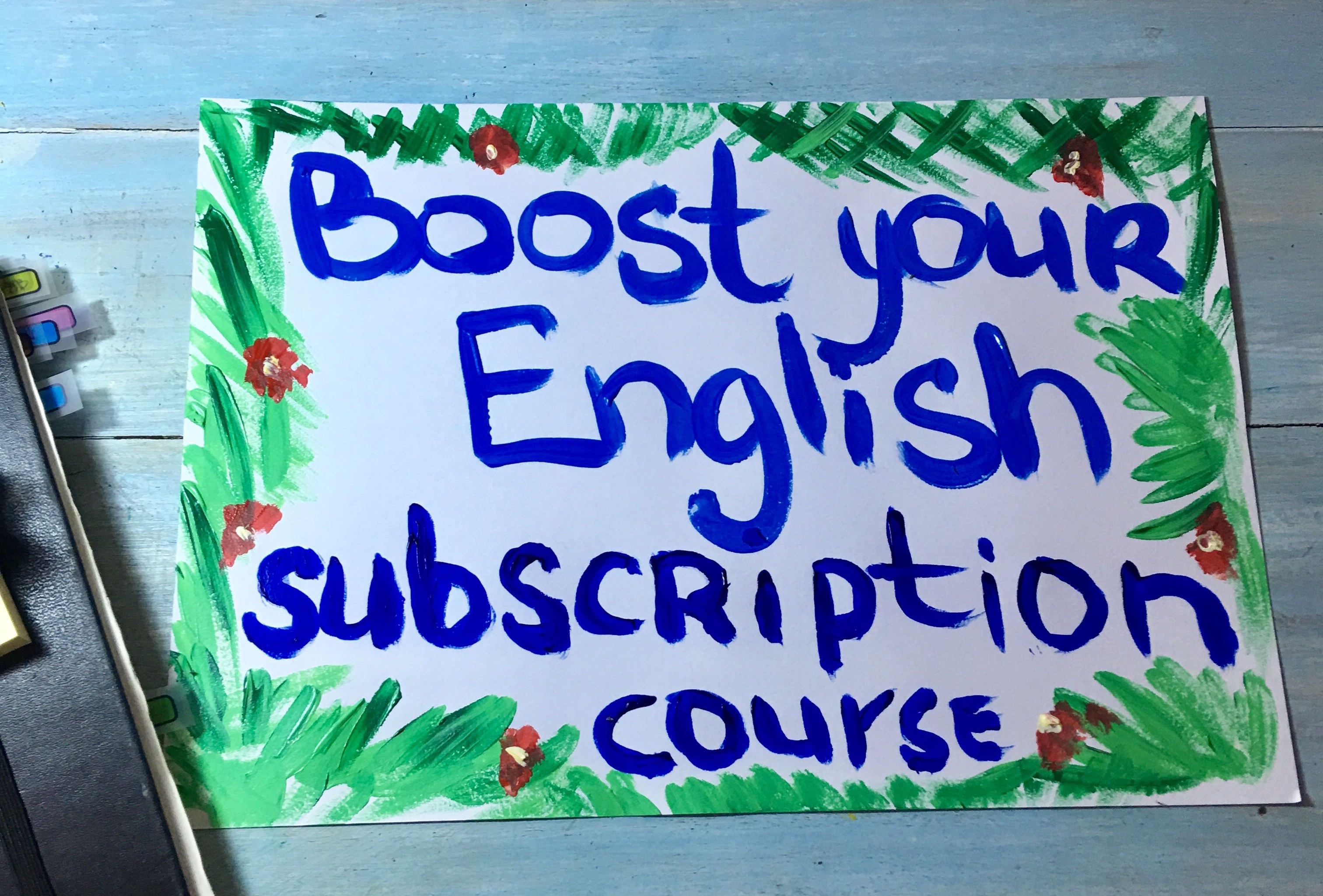 Boost your English, subscription course | BE School Space Boost your English, subscription course | BE School Space