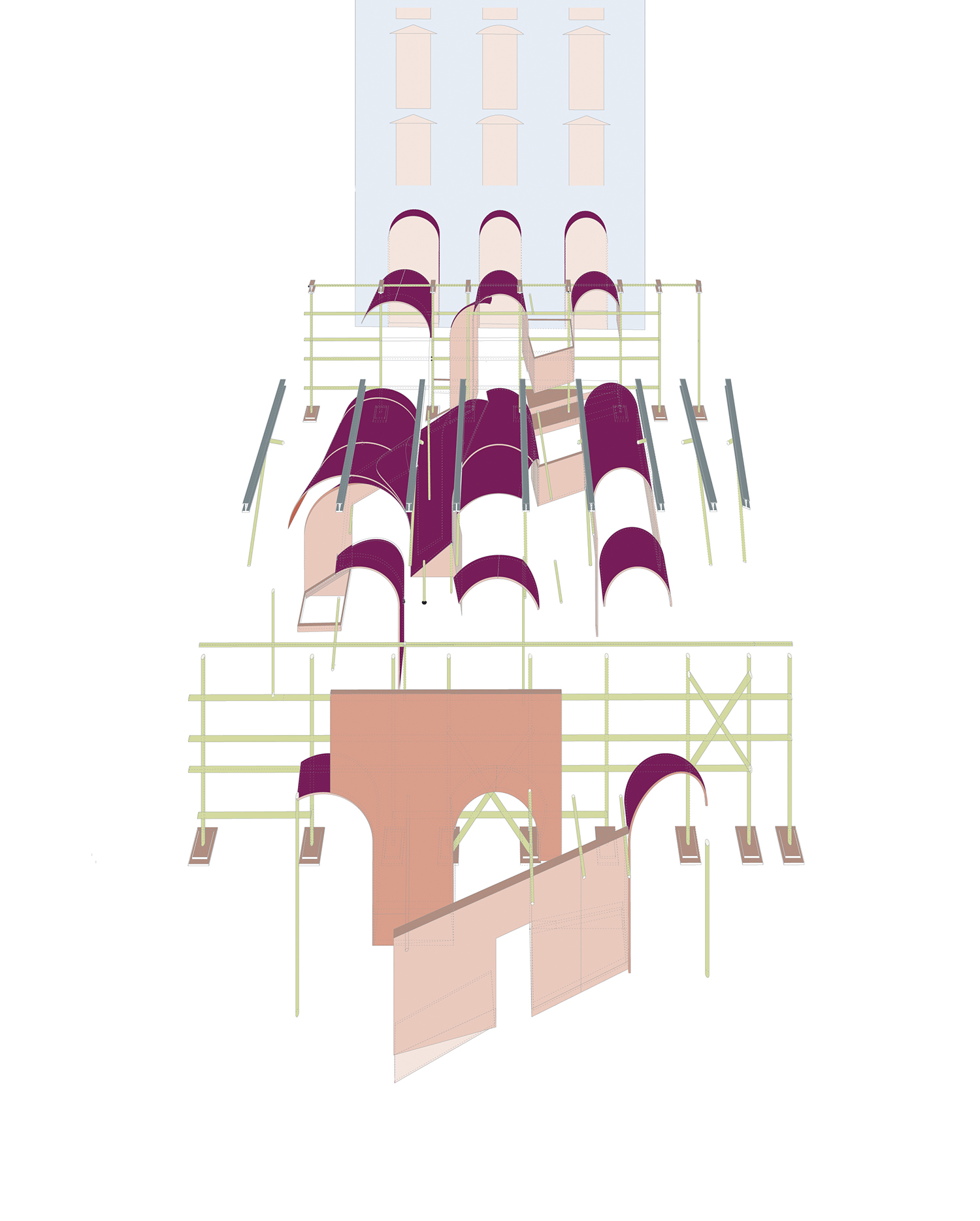 Elevation Diagram - Columbia GSAPP