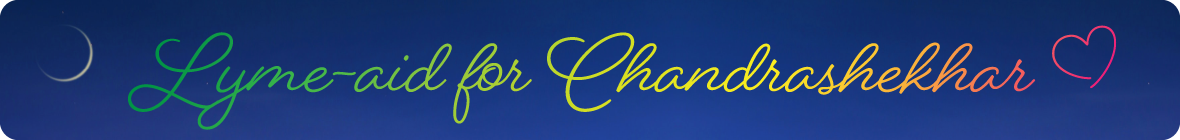 Lyme Treatment Fund for Chandrashekhar | Zoe Ames (Powered by Donorbox)