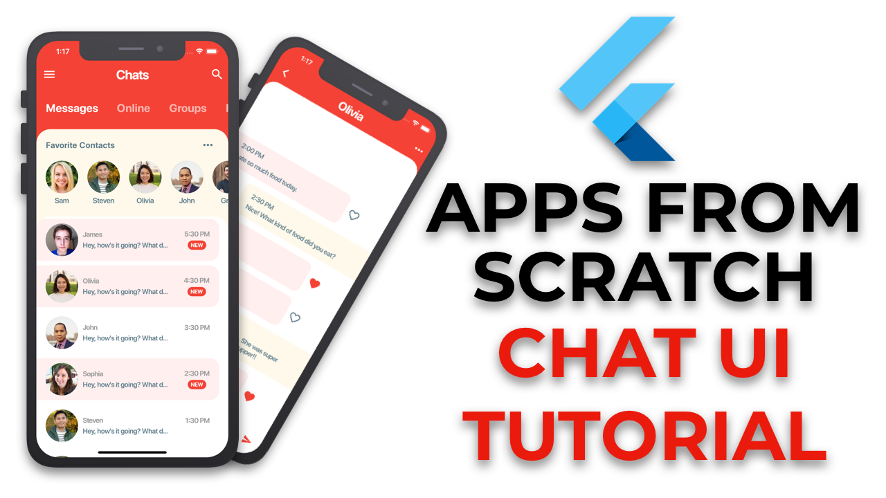 Flutter Chat UI Tutorial | Apps From Scratch | Marcus Ng Flutter Chat UI Tutorial | Apps From Scratch | Marcus Ng