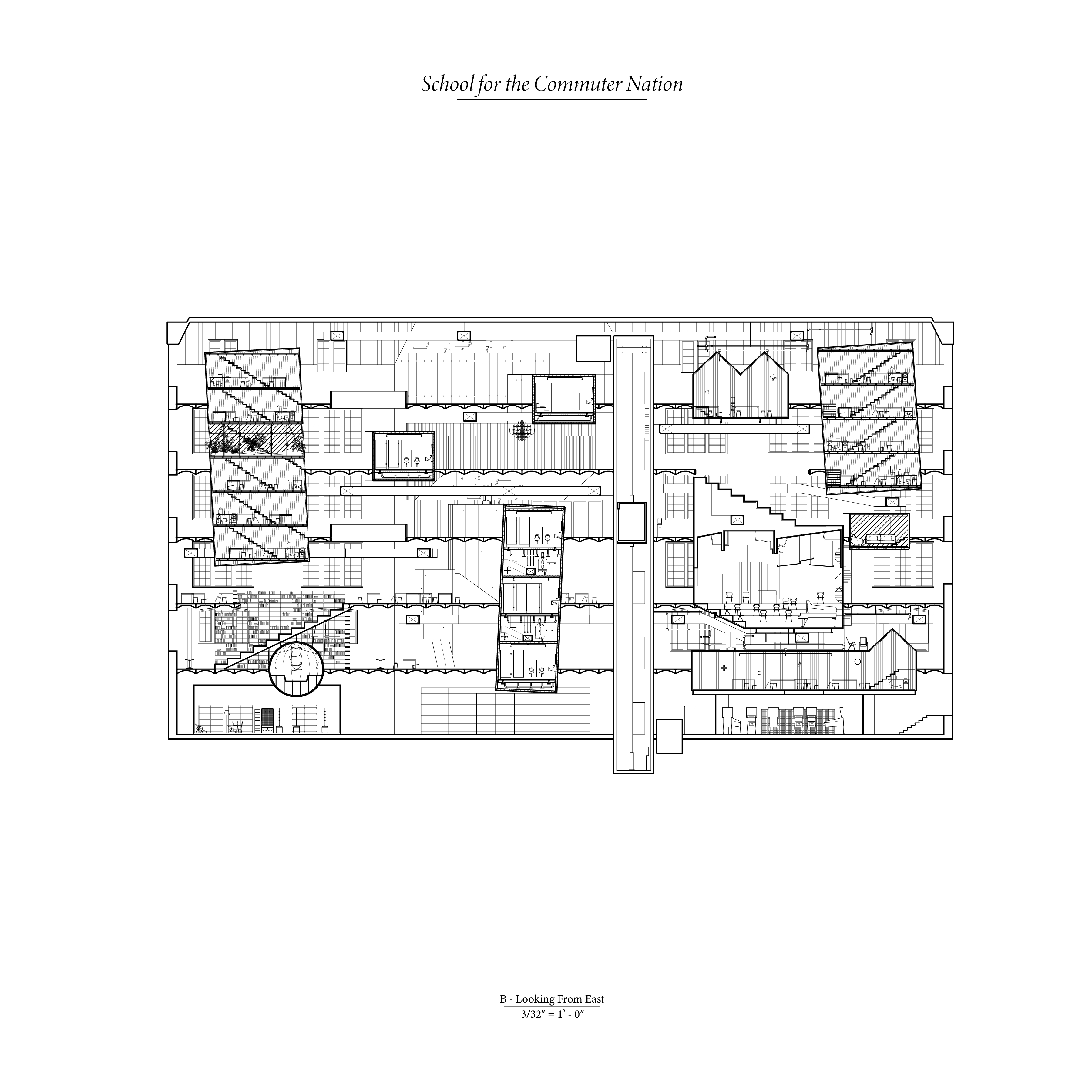 School for the Commuter Nation - Columbia GSAPP