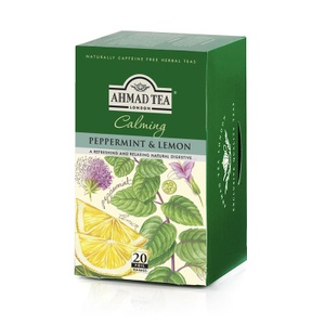 Peppermint & Lemon Tea by Ahmad Tea — Steepster