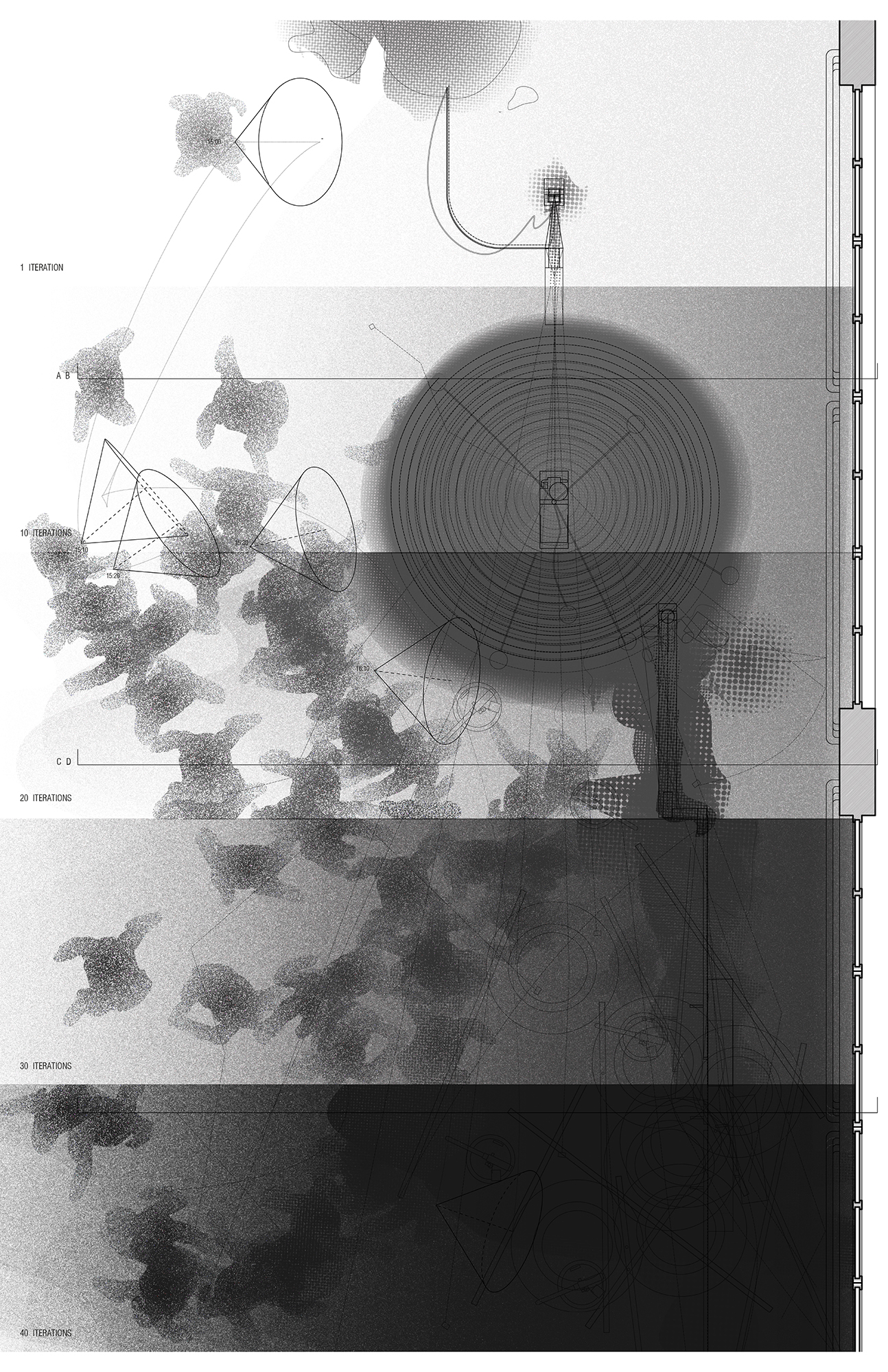 Plan Drawing - Columbia GSAPP
