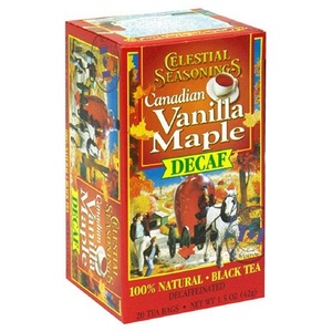 Vanilla and Canadian Maple Tea by Celestial Seasonings — Steepster