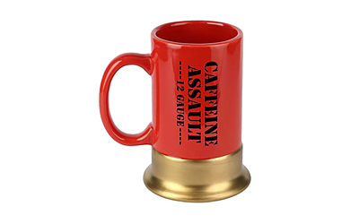 Hot Cocoa CBG CAFFEINE ASSAULT MUG 12 GAUGE | Shooters Alley | Mission ...