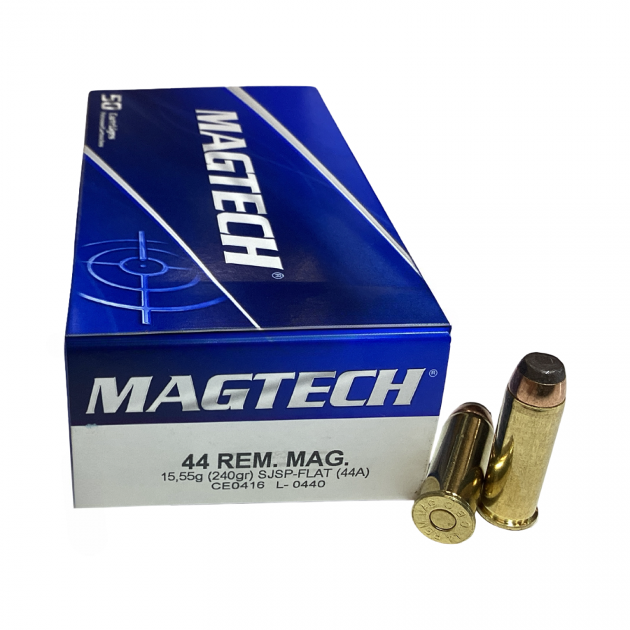 44 Magnum - Magtech 240 Grain Semi Jacketed Soft Point Flat (44A) - 50 ...