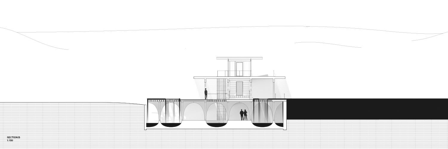 Section Drawing - Columbia GSAPP