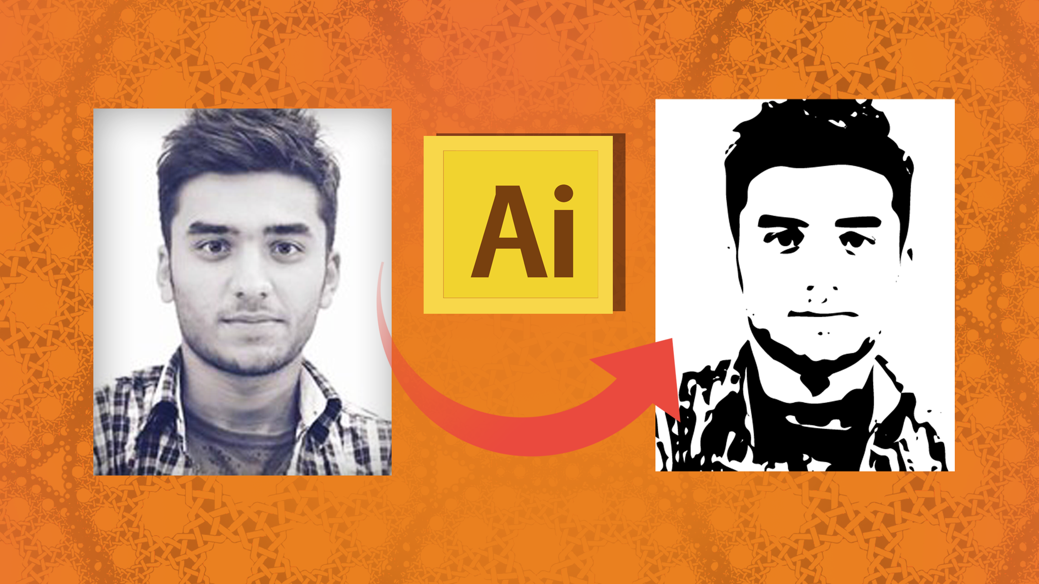 Convert Image to Vector in Adobe illustrator | Polygon Motion Convert Image to Vector in Adobe illustrator | Polygon Motion