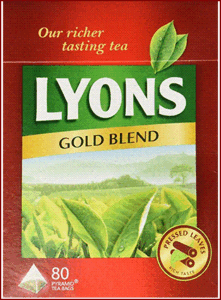Lyons Gold Blend Tea by Lyons Tea — Steepster