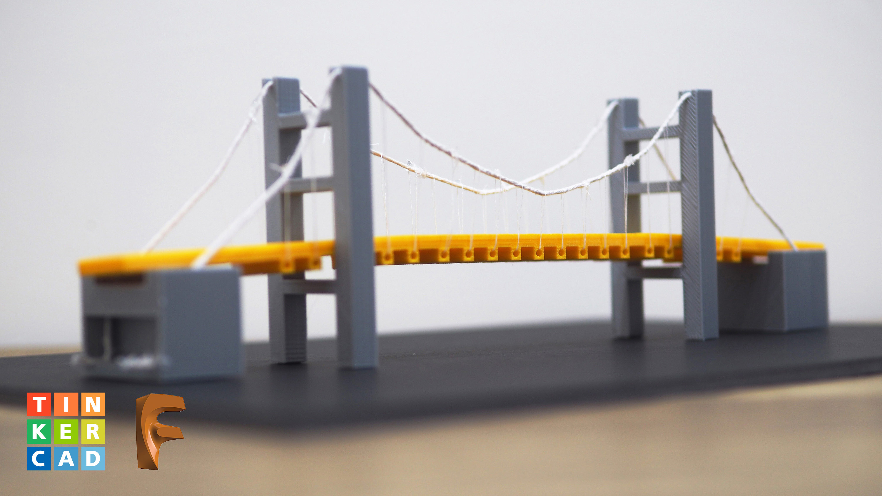 Make a Suspension Bridge | The PrintLab Classroom Make a Suspension Bridge | The PrintLab Classroom