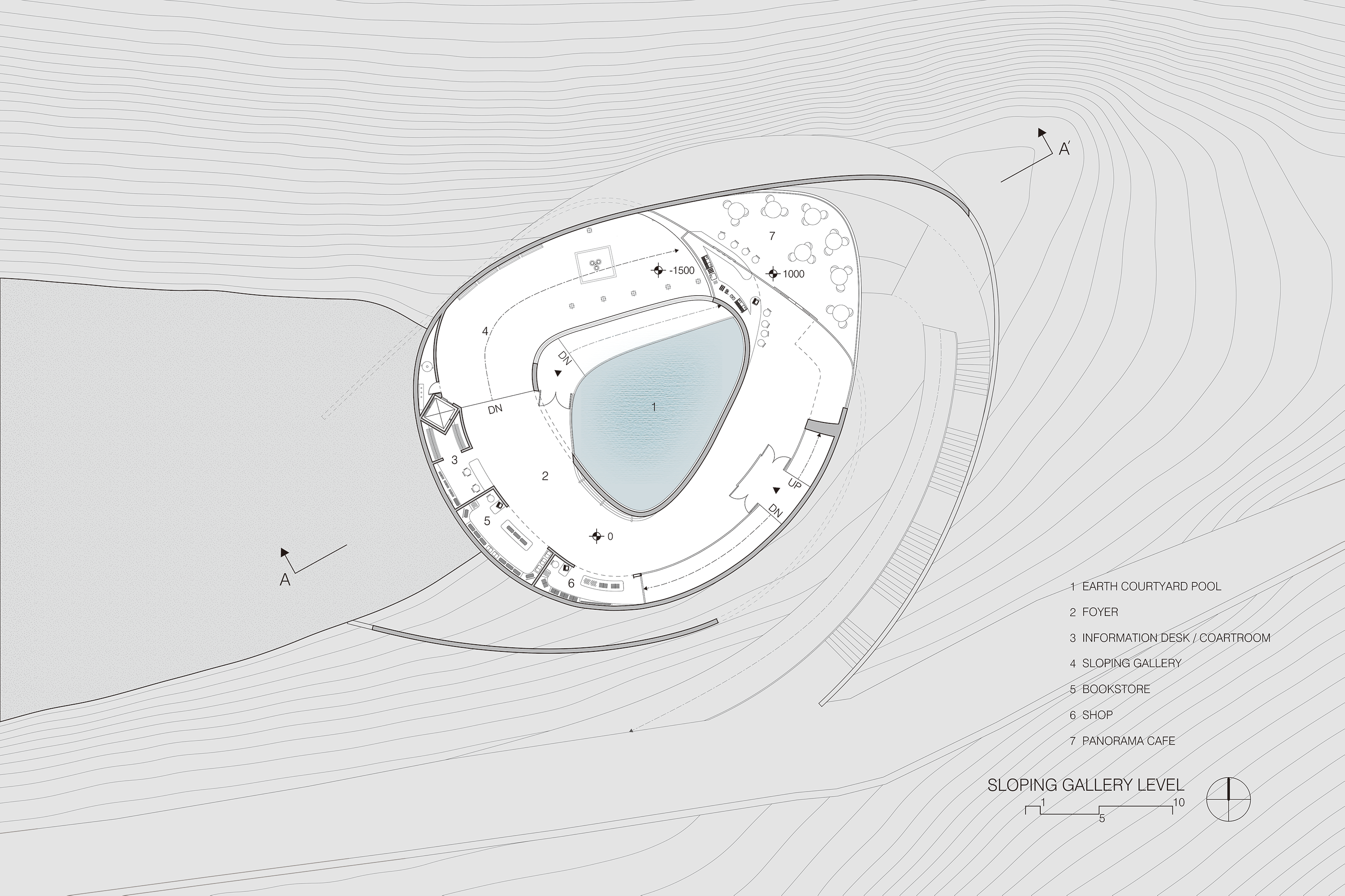 Plan Drawing - Columbia GSAPP