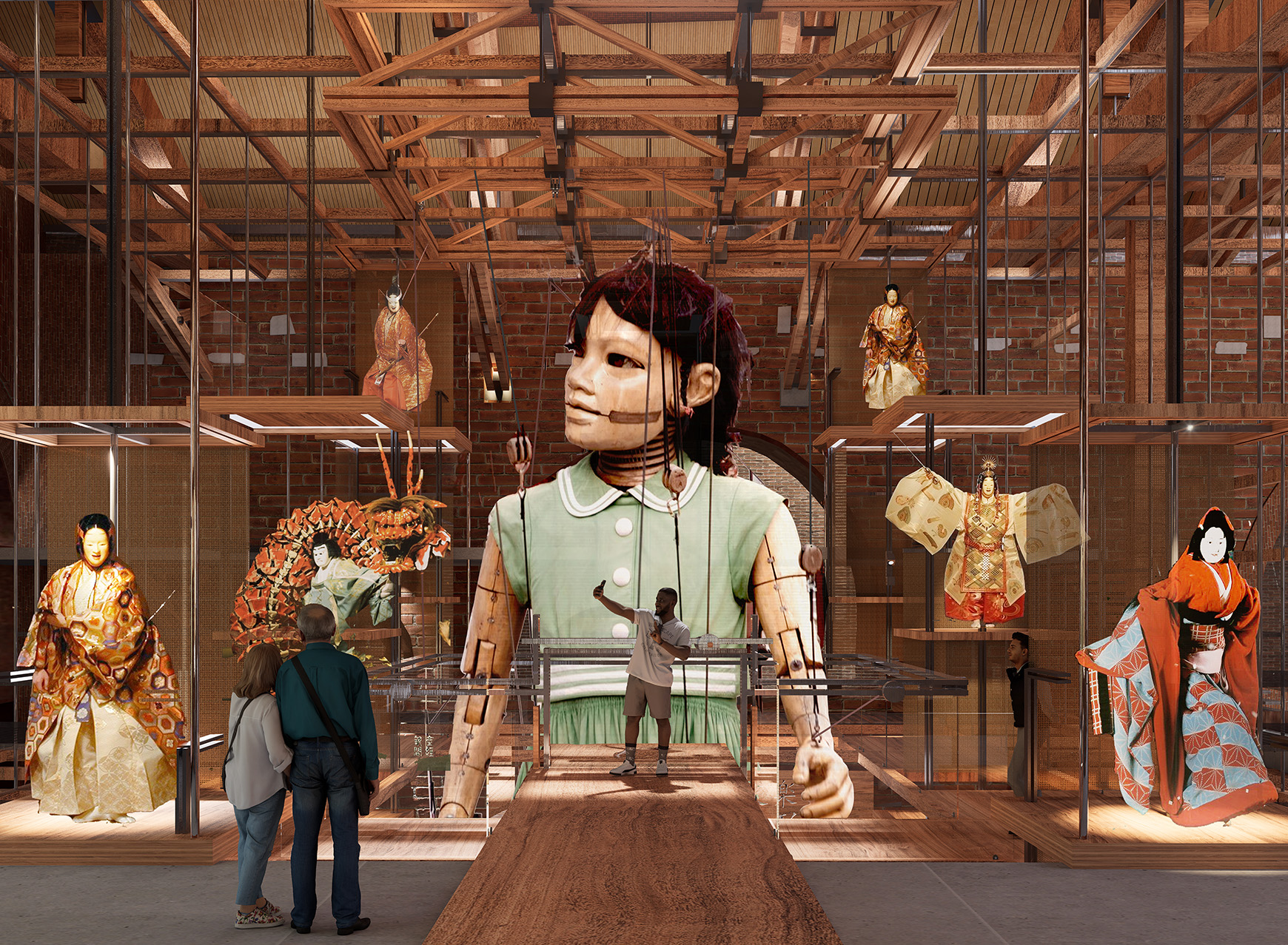 Tales on Puppet Truss - Columbia GSAPP