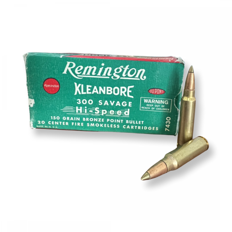 300 Savage - Remington Kleanbore Hi-Speed 150 Grain Soft Point - 20 ...