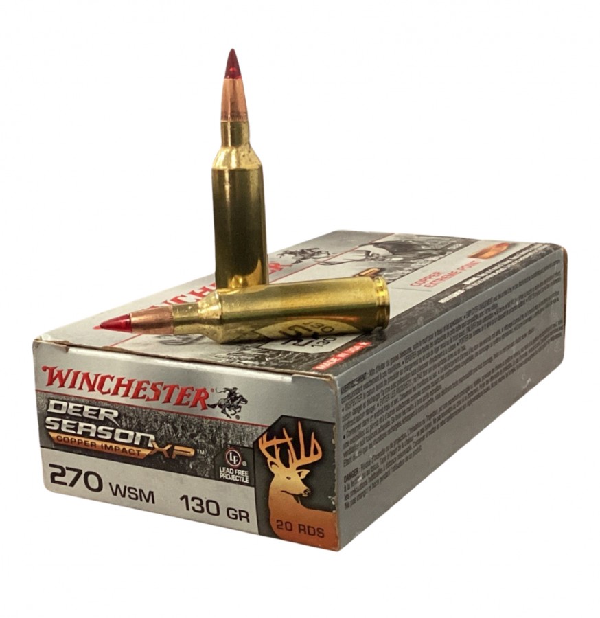 270 WSM - Winchester Deer Season Copper Impact Extreme Point 130 grain ...