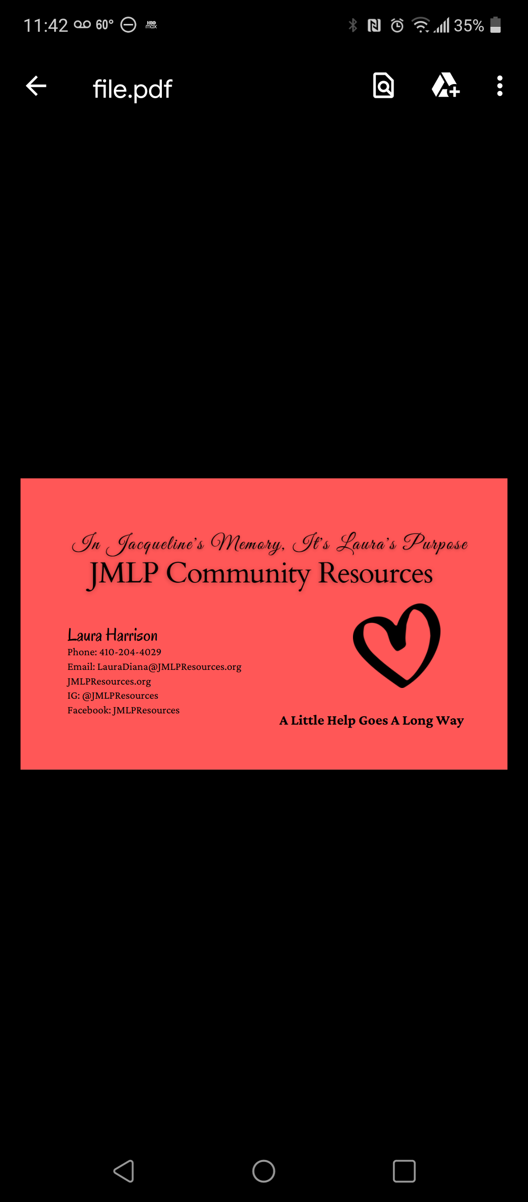 JMLP Community Resources It Takes A Village Fundraiser | JMLP Community ...
