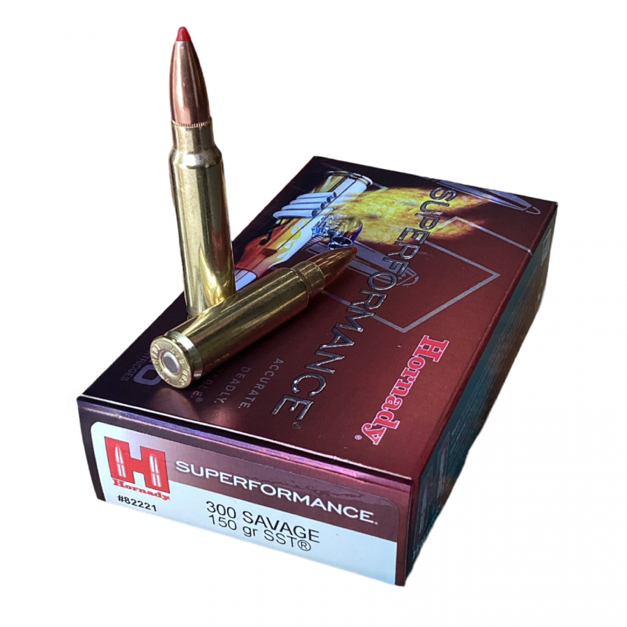 .300 Savage -Hornady Superformance 150 Grain Super Shock Tip Brass ...
