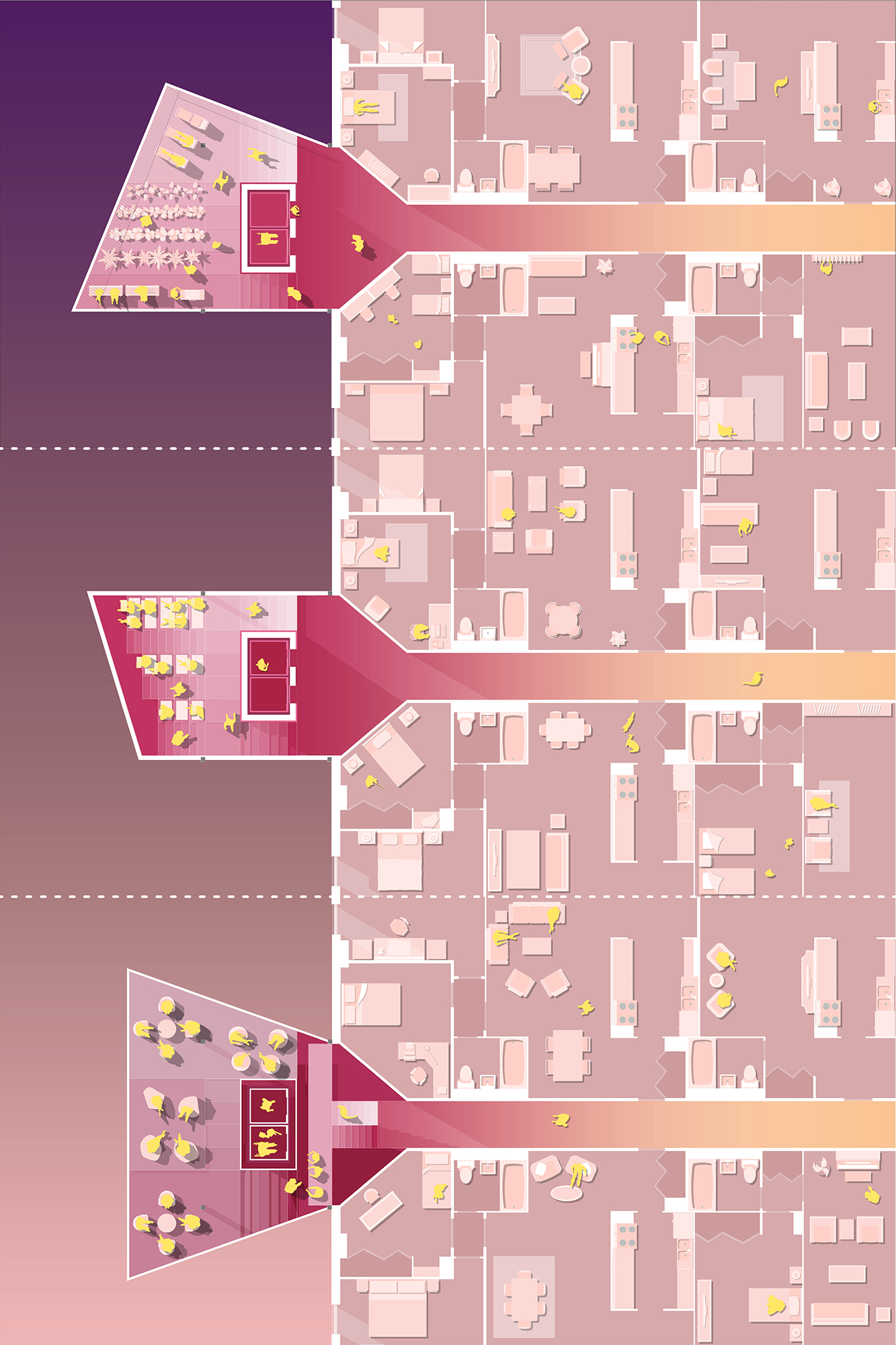 Plan Drawing - Columbia GSAPP