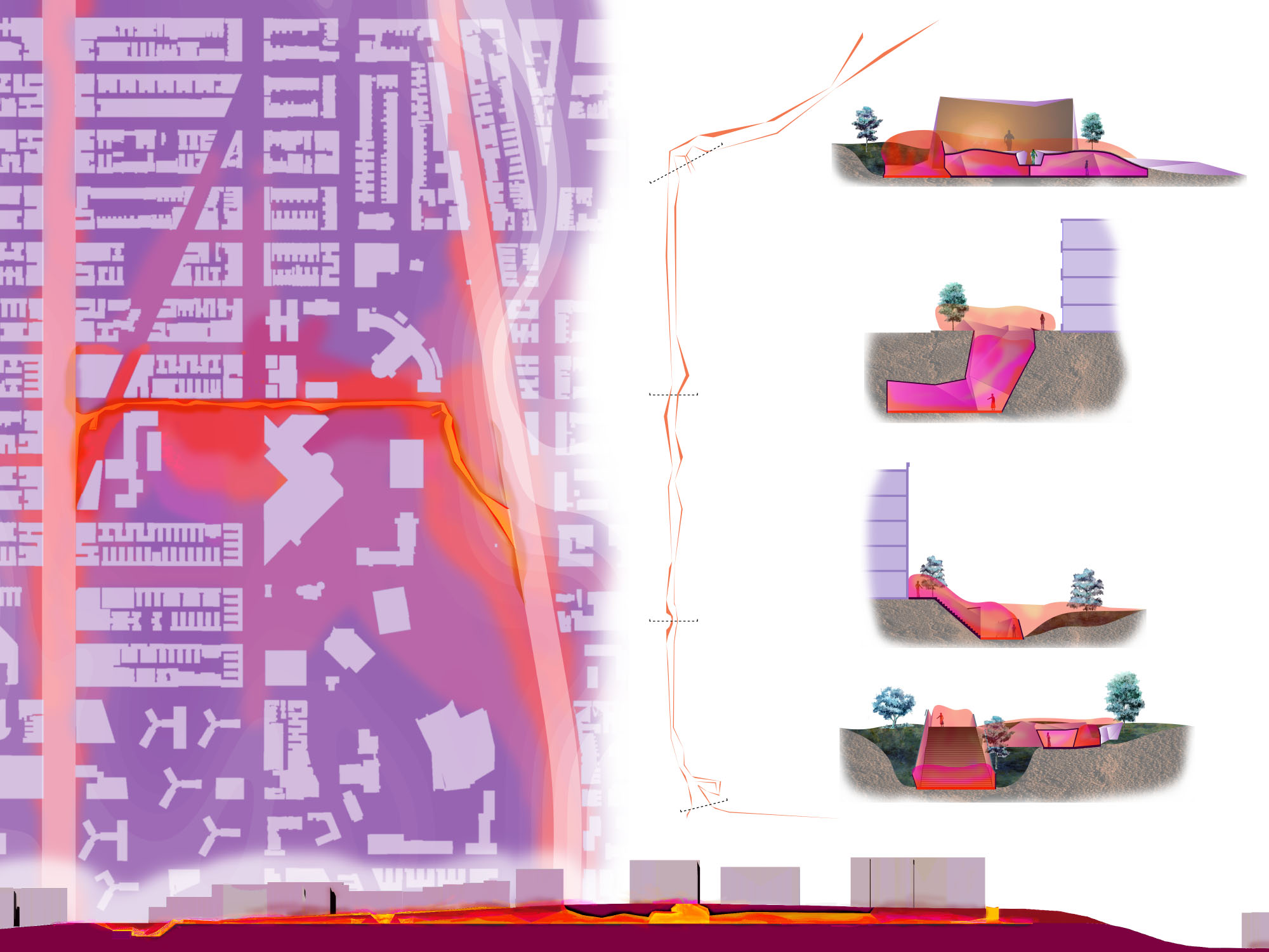 Sections Drawing - Columbia GSAPP