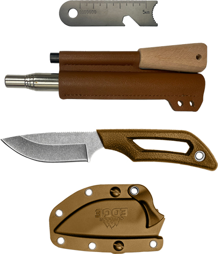 OUTDOOR EDGE PIVOT DROP POINT & FERRO ROD W/SHEATH PROMO! | Target ...