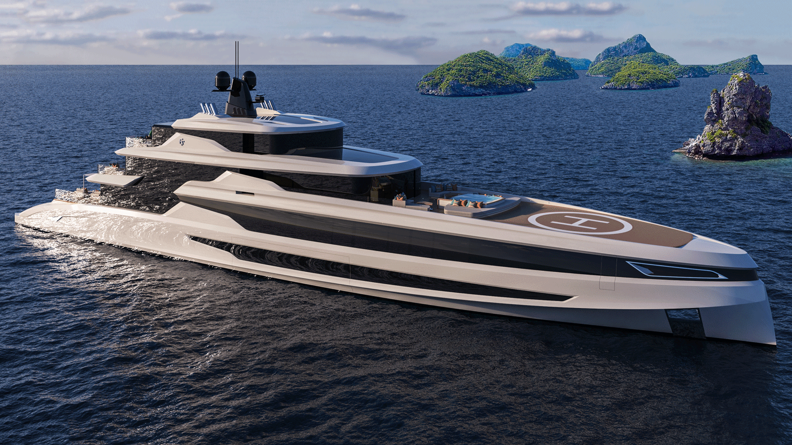 Luxury Mega Yacht