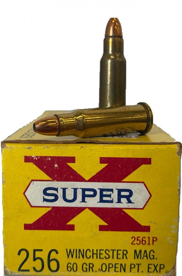 256 Winchester Mag Western Super X - 60 grain Open Pt. Exp. 50 Center ...