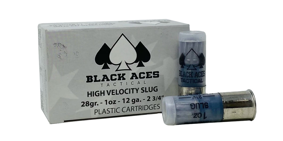 12 Gauge Black Aces Slug 28gr | FlipAmmo | Lorton | 22191