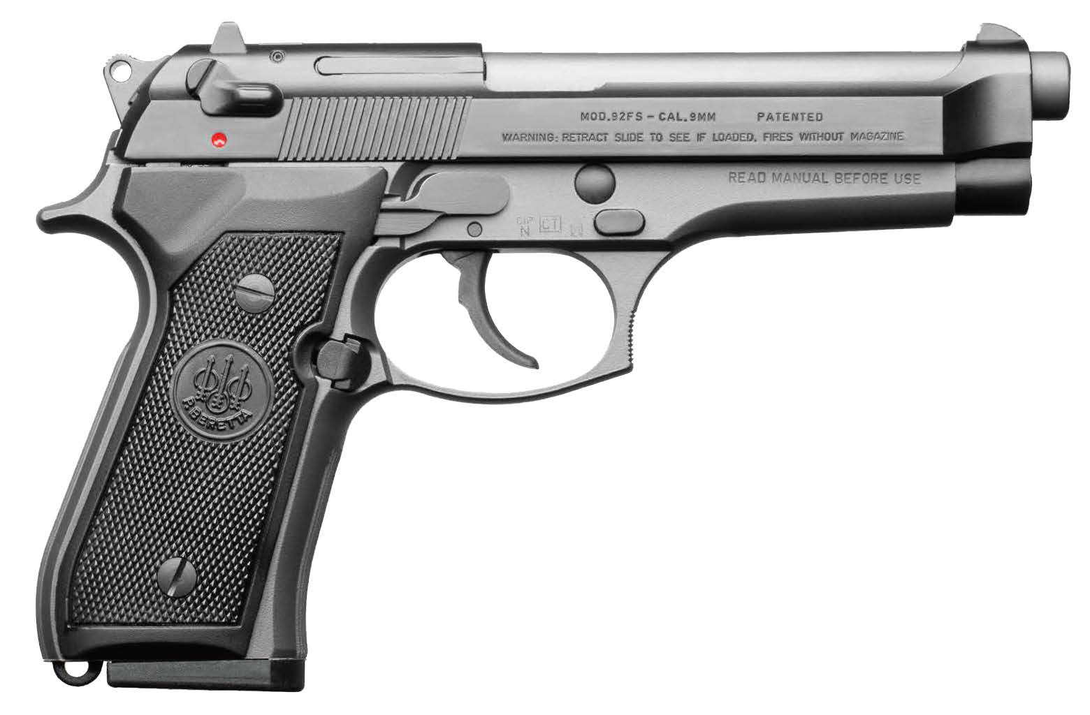 BERETTA 92FS 9MM 4.9" FS 3-DOT 15-SHOT BLUED/GRAY ITALY | RTSP ...
