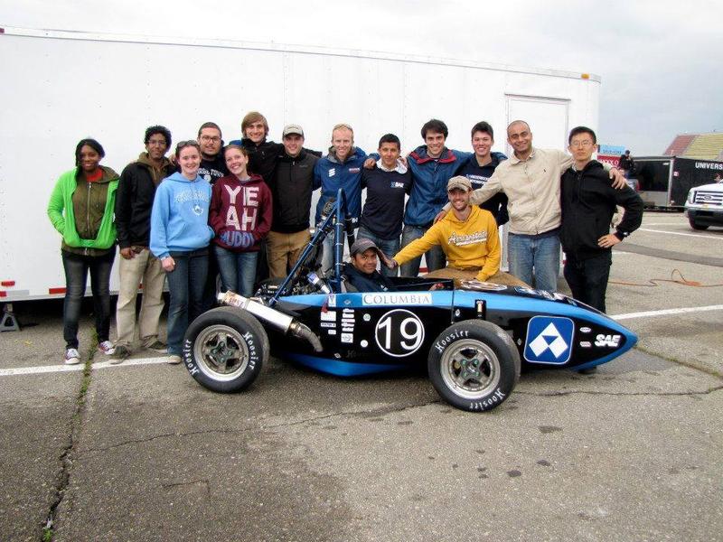 Columbia Formula SAE T-Shirts 2014 Custom Ink Fundraising