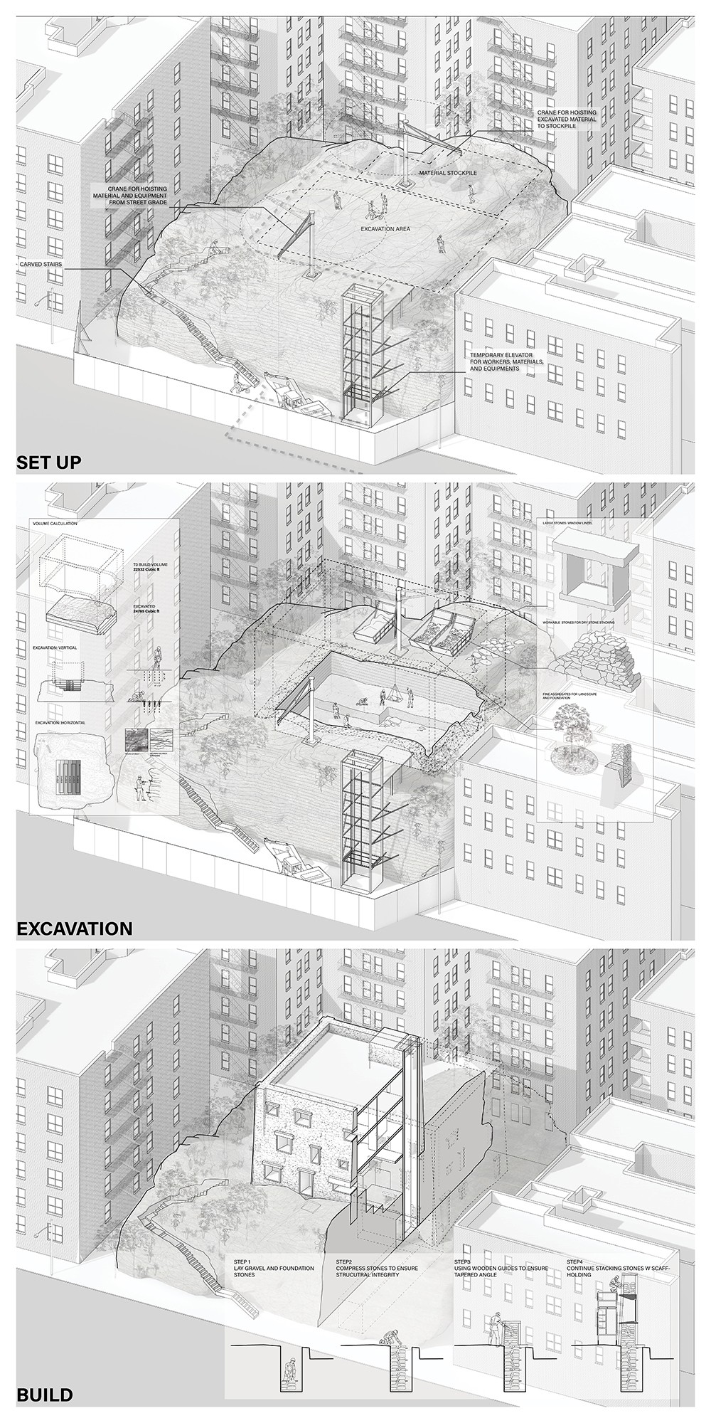 Inhabiting Manhattan Schists - Columbia GSAPP