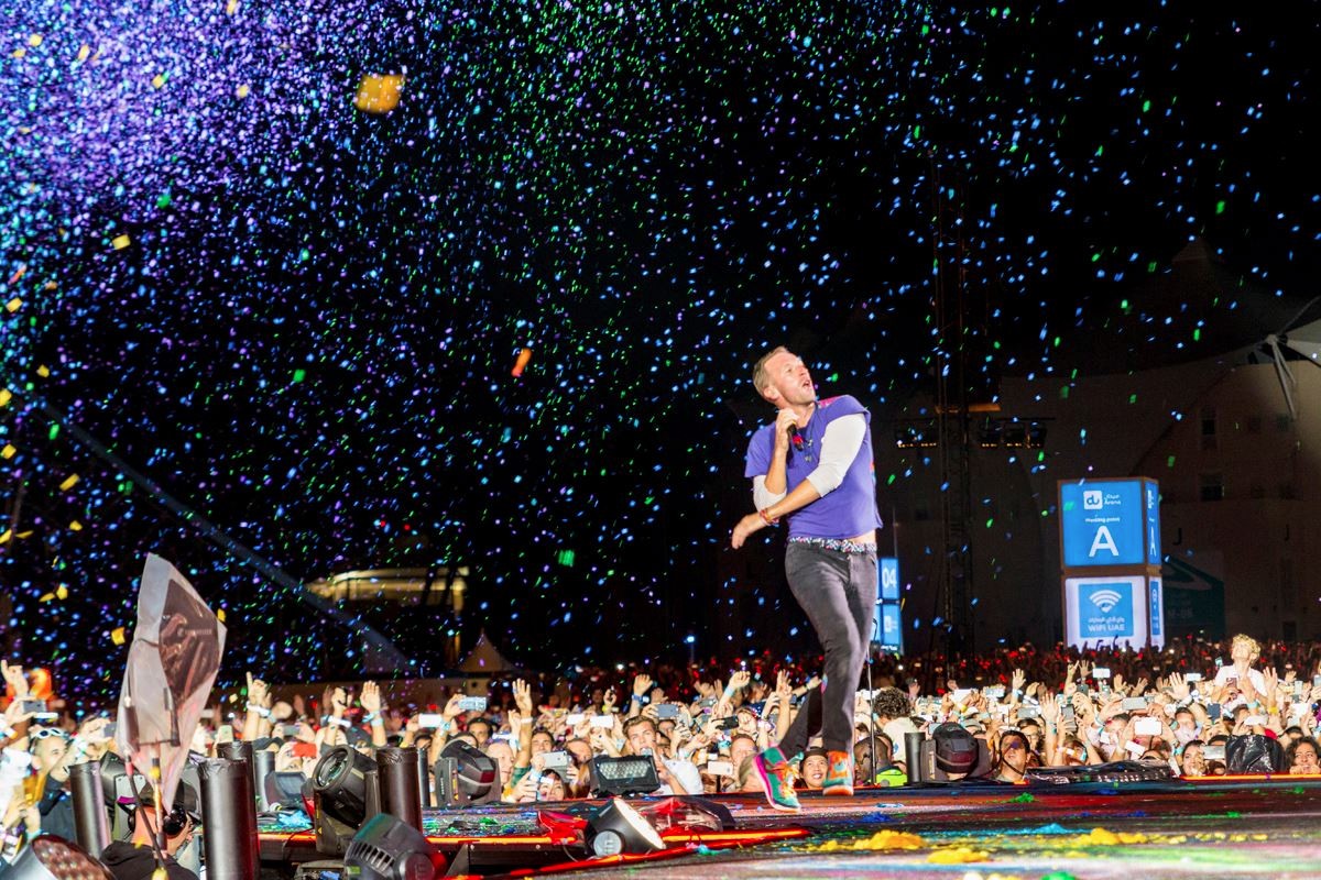 How to have an Adventure of a Lifetime at Coldplay's first concert in