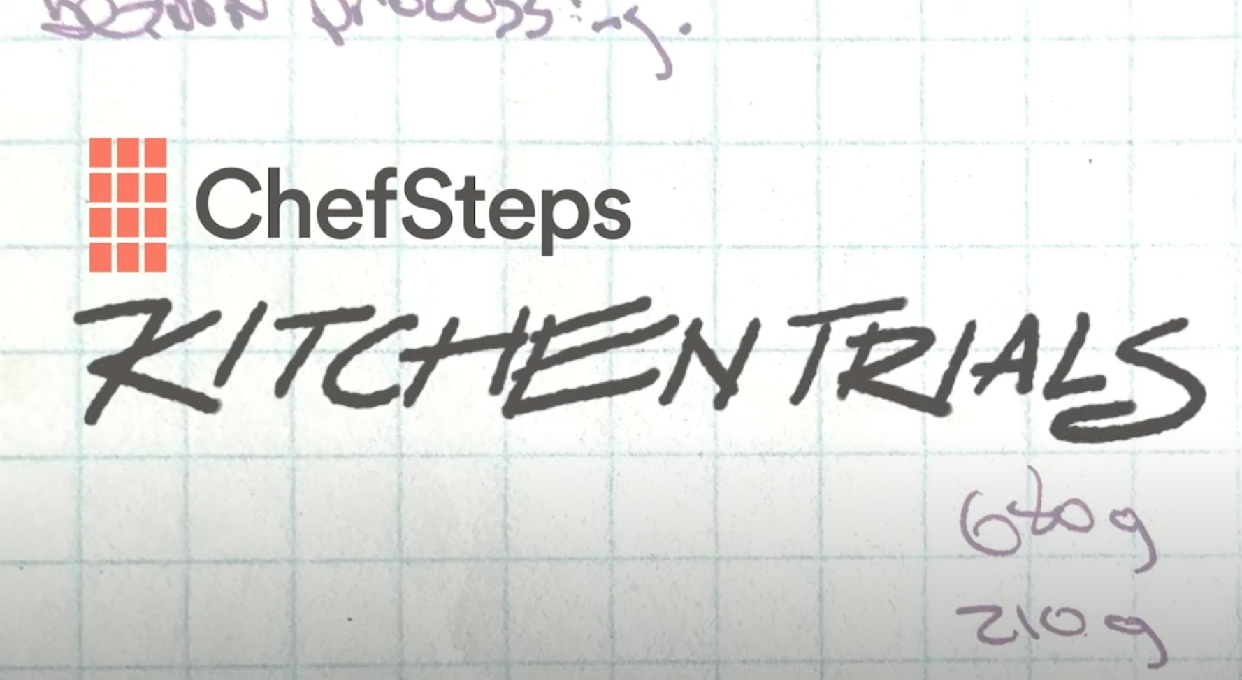 Chefsteps Kitchen Trials | ChefSteps
