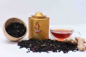 Ceylon Black Tea with Natural Ginger Tea by Double Miracle Tea — Steepster