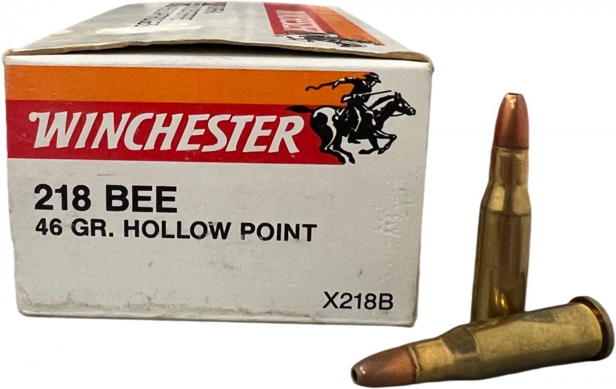 218 BEE - Winchester Super X 46 Grain Hollow Point - 50 Round Box ...