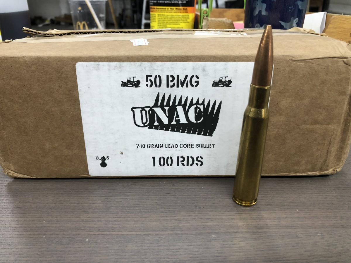 50 BMG UNAC Lead-Free loads | FlipAmmo | Lorton | 22191