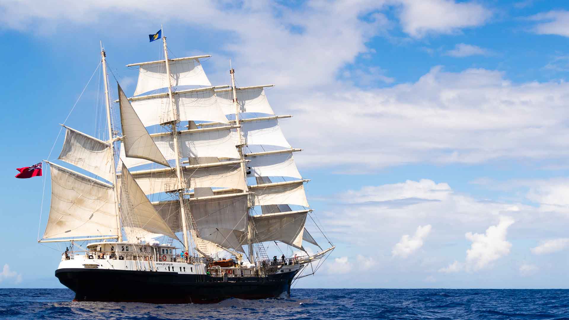 Fund Tenacious' sails | Jubilee Sailing Trust (Powered by Donorbox)
