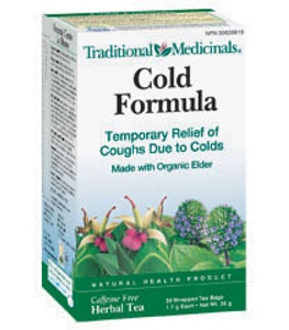 Cold Formula Tea by Traditional Medicinals — Steepster