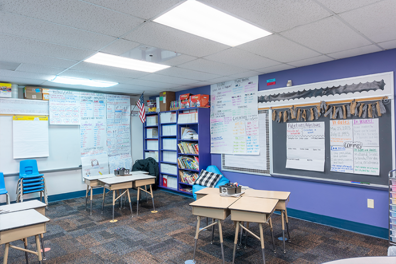 Midland Facility Use | Long Elementary | Classroom