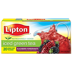Iced Green Tea Blackberry Pomegranate Tea by Lipton — Steepster