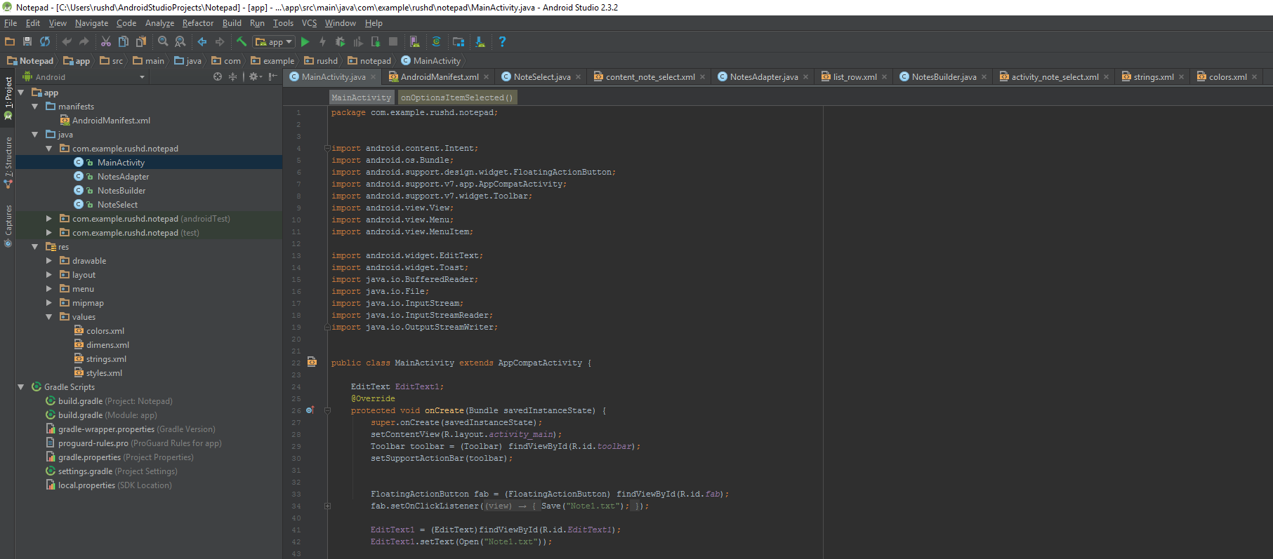 How to use Android Studio and the files that make up your app How to use Android Studio and the files that make up your app