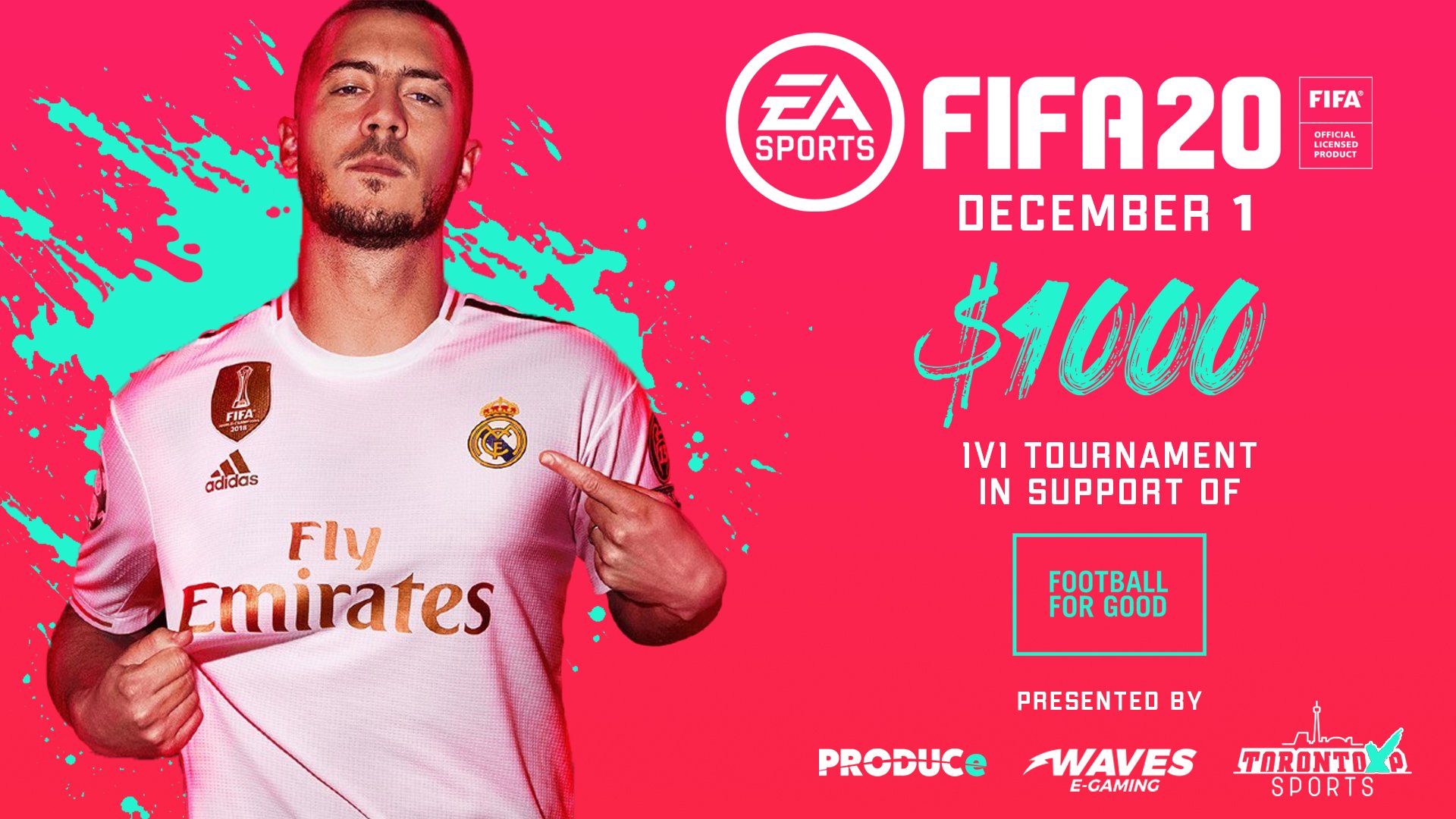 FIFA 20 Hits Toronto Charity Stream - Football For Good | FIFA 20 Hits ...