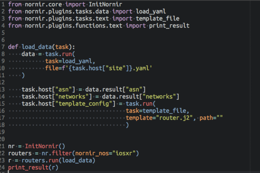 Master The Nornir Python Automation Framework Network Automation