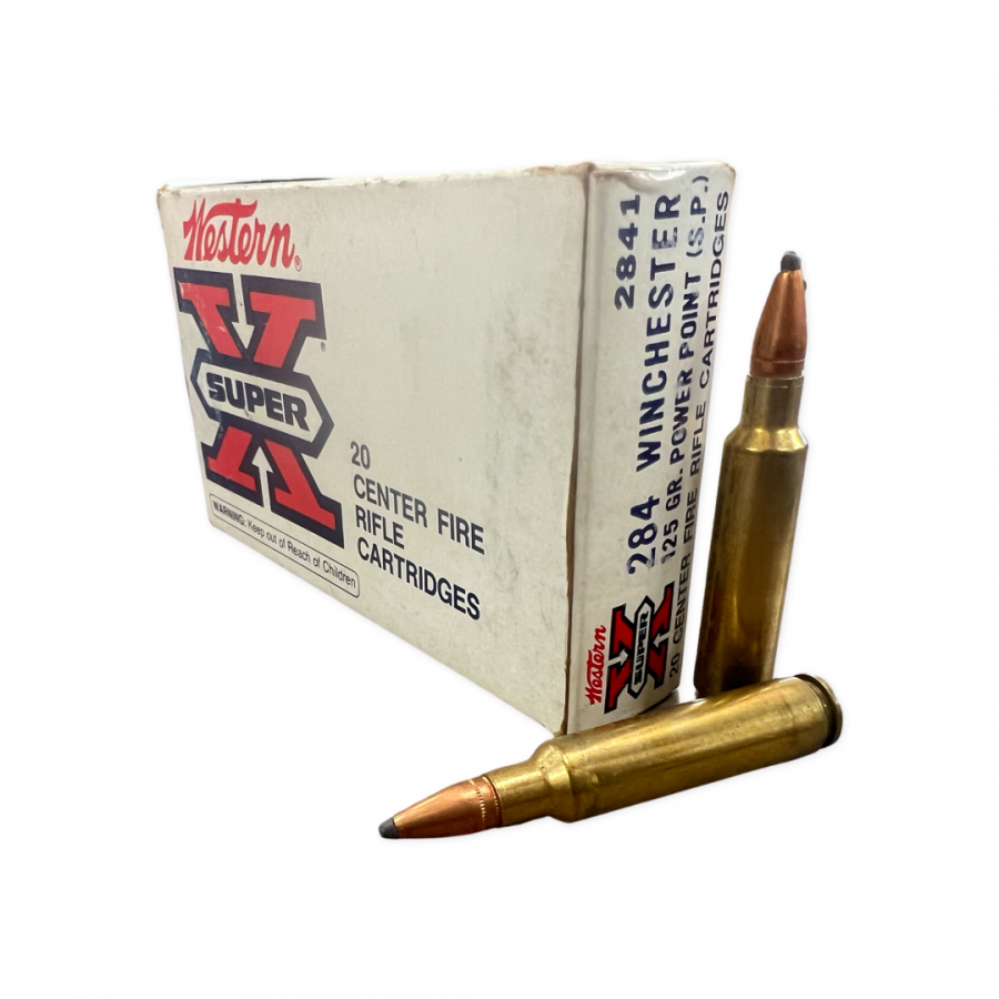 284 Winchester - Winchester Western 125 Grain Powerpoint - 20 Round Box ...
