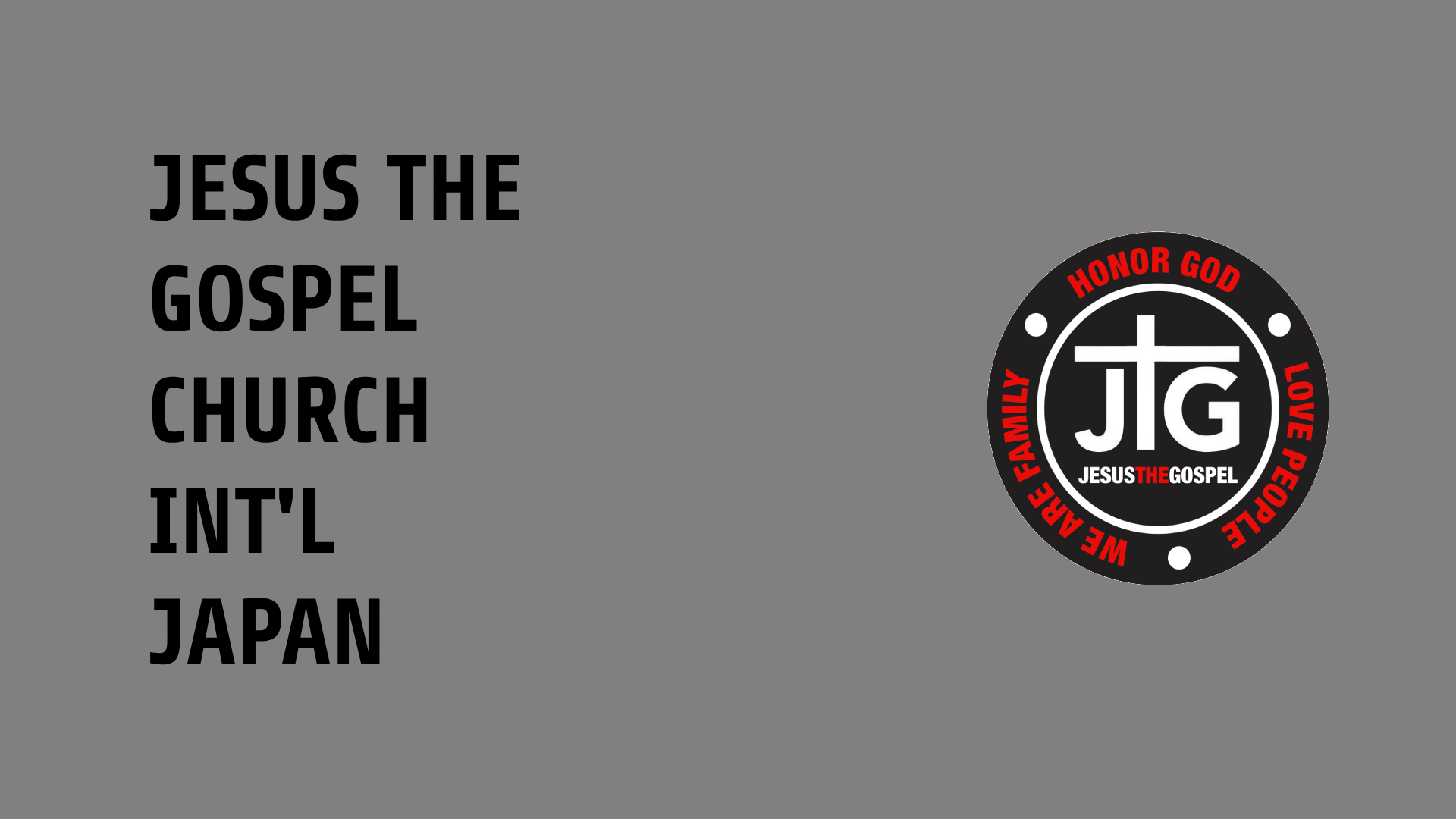 The Gospel Project | JTG Japan (Powered by Donorbox)