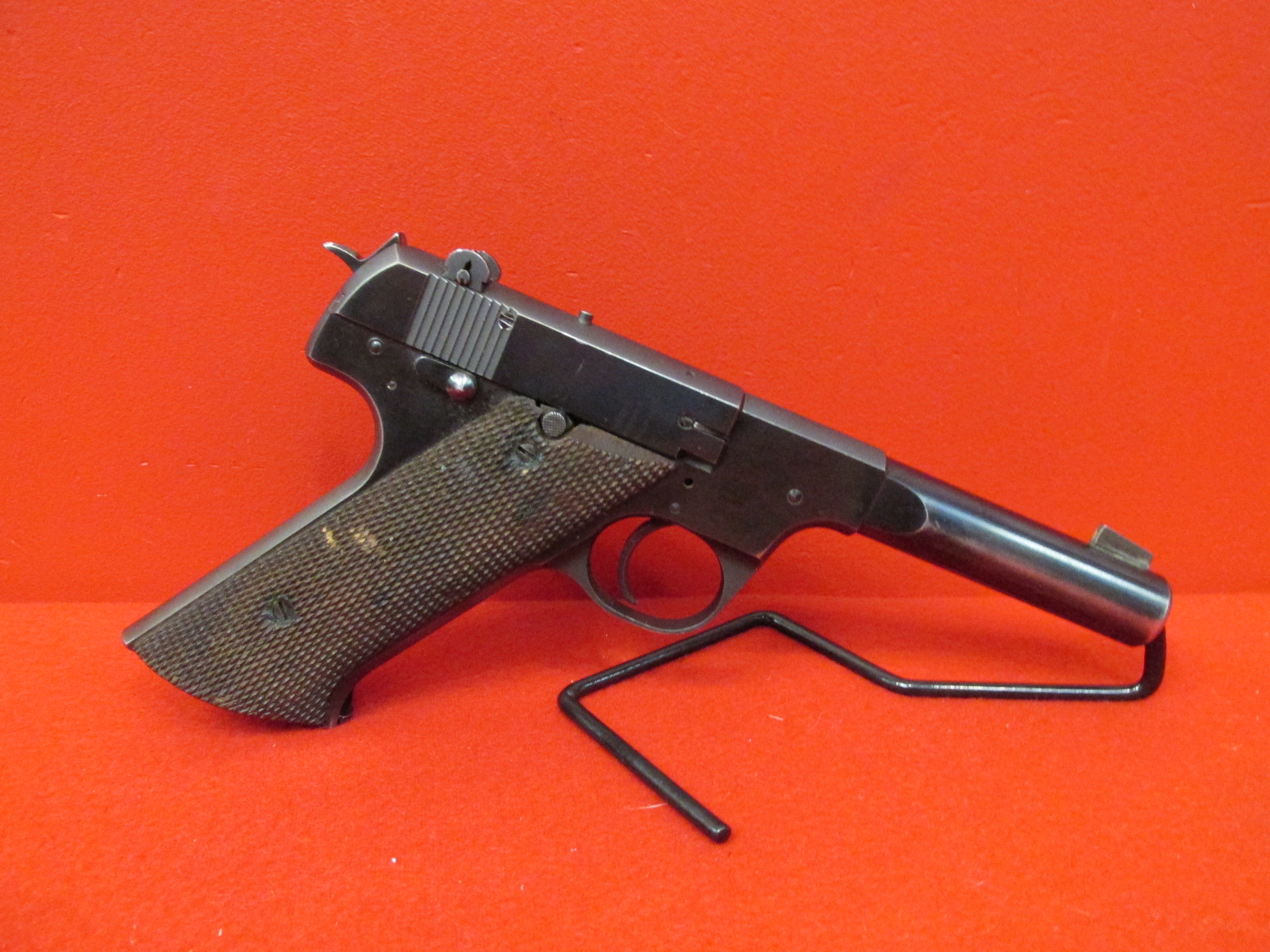 High Standard MFG Hi Standard HD Military W/Wood Grips | Stop Drop and ...