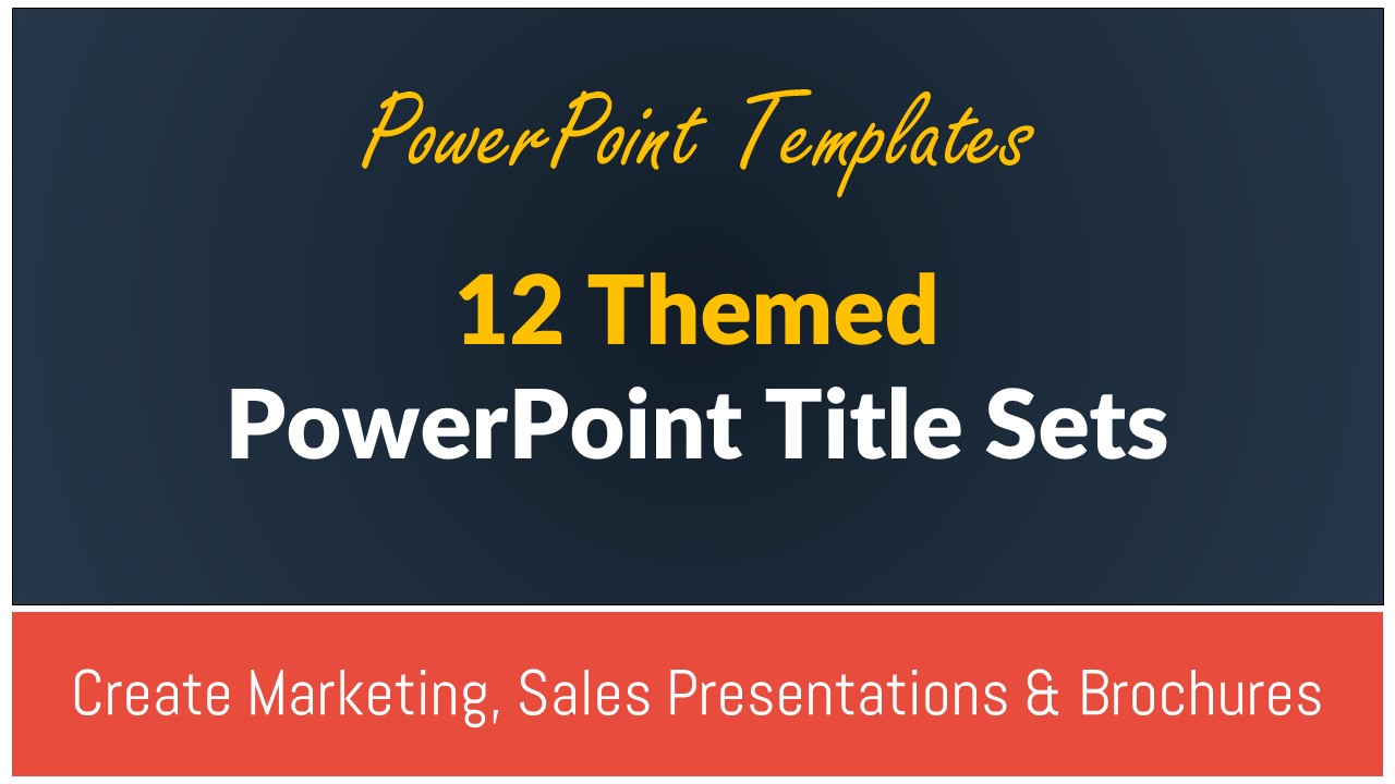 12 PowerPoint Title Templates | Presentation Process Shop 12 PowerPoint Title Templates | Presentation Process Shop