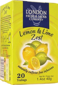 Lemon & Lime Zest Tea by London Fruit & Herb Company — Steepster