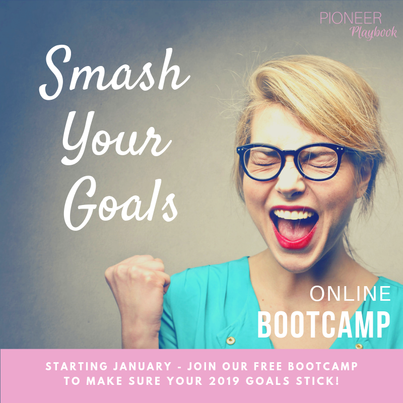Smash Your Goals Bootcamp | Pioneer Playbook Smash Your Goals Bootcamp | Pioneer Playbook