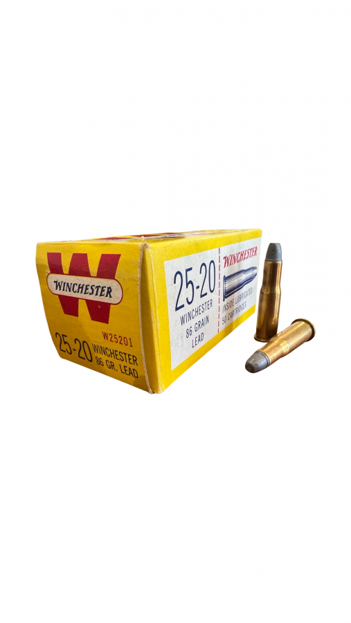 25-20 Win - Winchester 86 Grain Lead - 50 Centerfire Cartridges ...