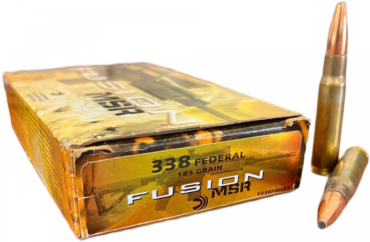 338 Federal - Federal Fusion 185 Grain - 20 Round Box Free shipping ...