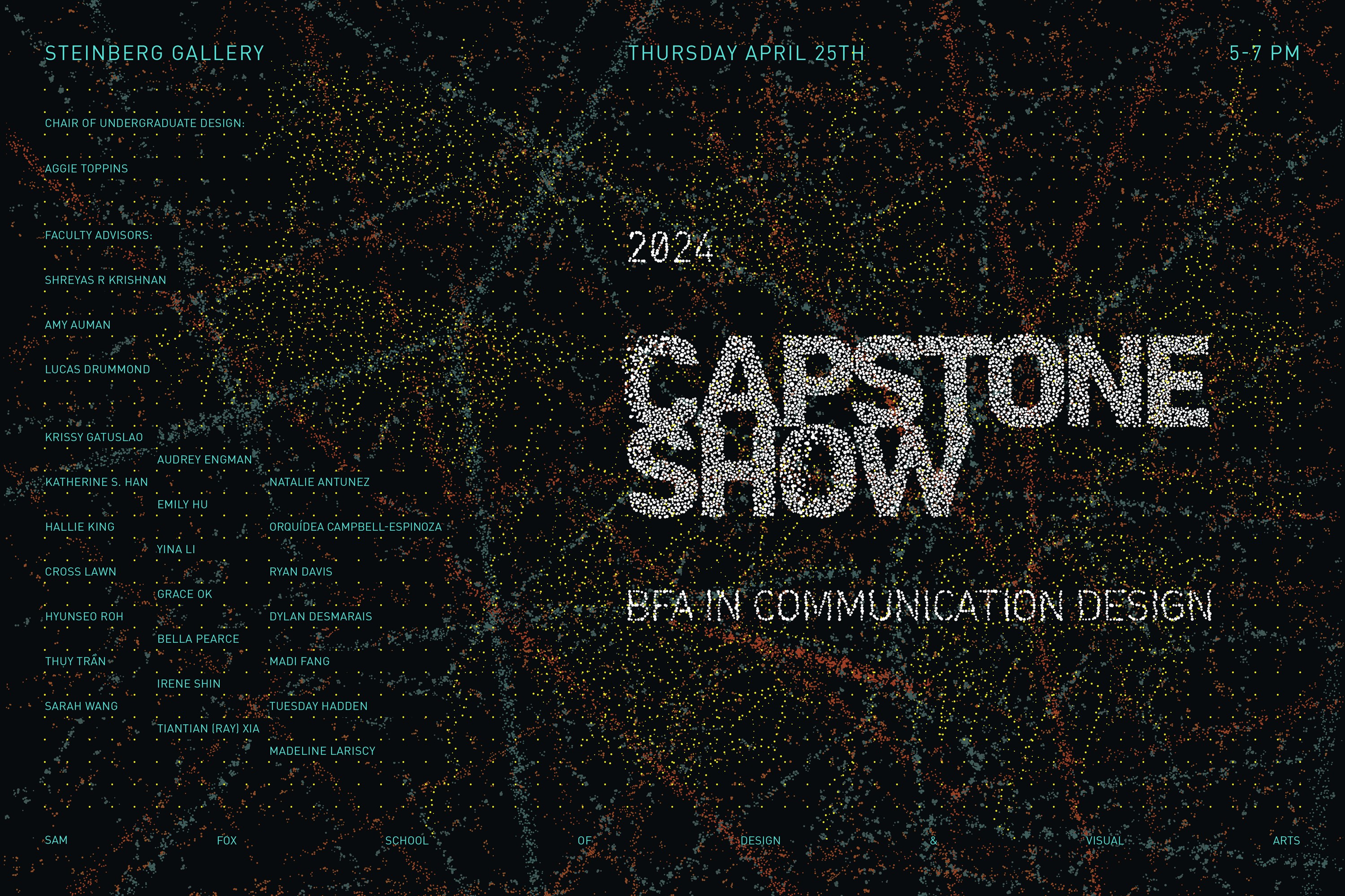 2024 BFA in Communication Design Senior Capstone Exhibition - Sam Fox ...